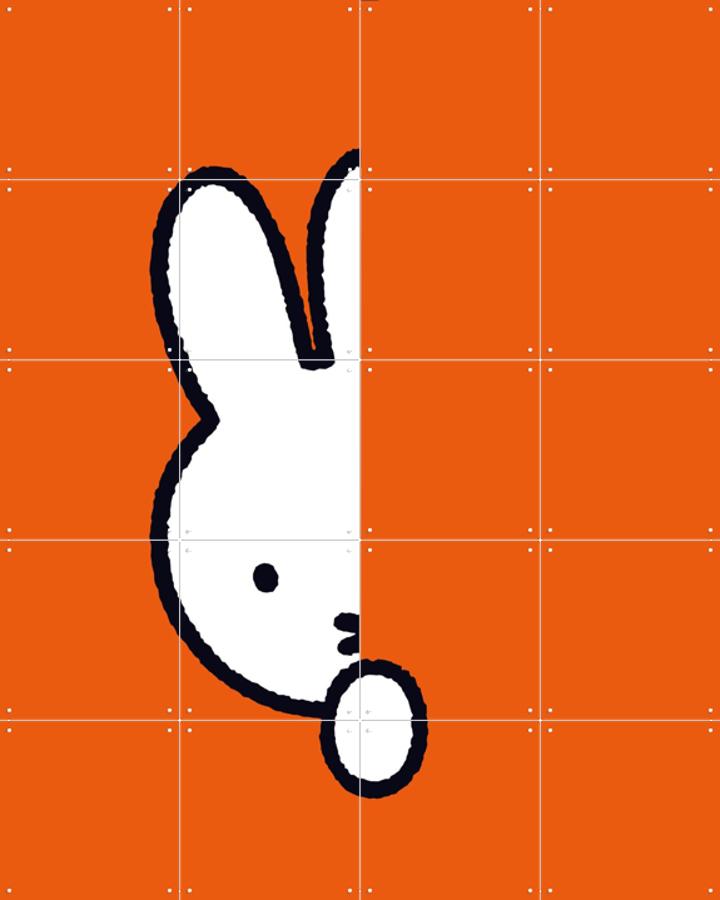 Miffy Hide & Seek Orange, by Dick Bruna & Mercis - IXXI