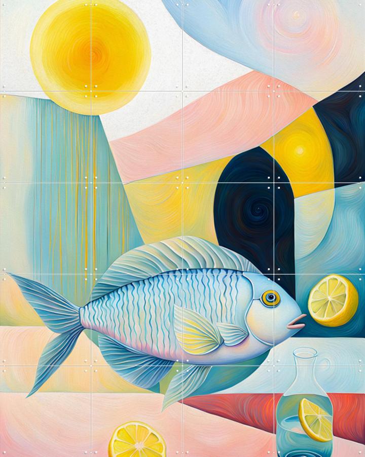 Pastel Fish, by Artclaud - IXXI