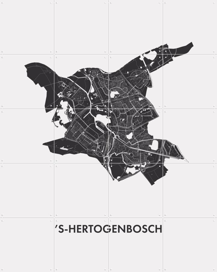 's-Hertogenbosch City Map, by Art in Maps - IXXI