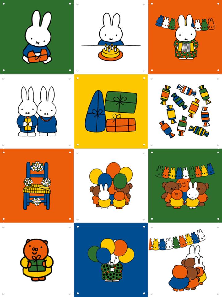 Miffy Birthday Collage Box, par Miffy - IXXI