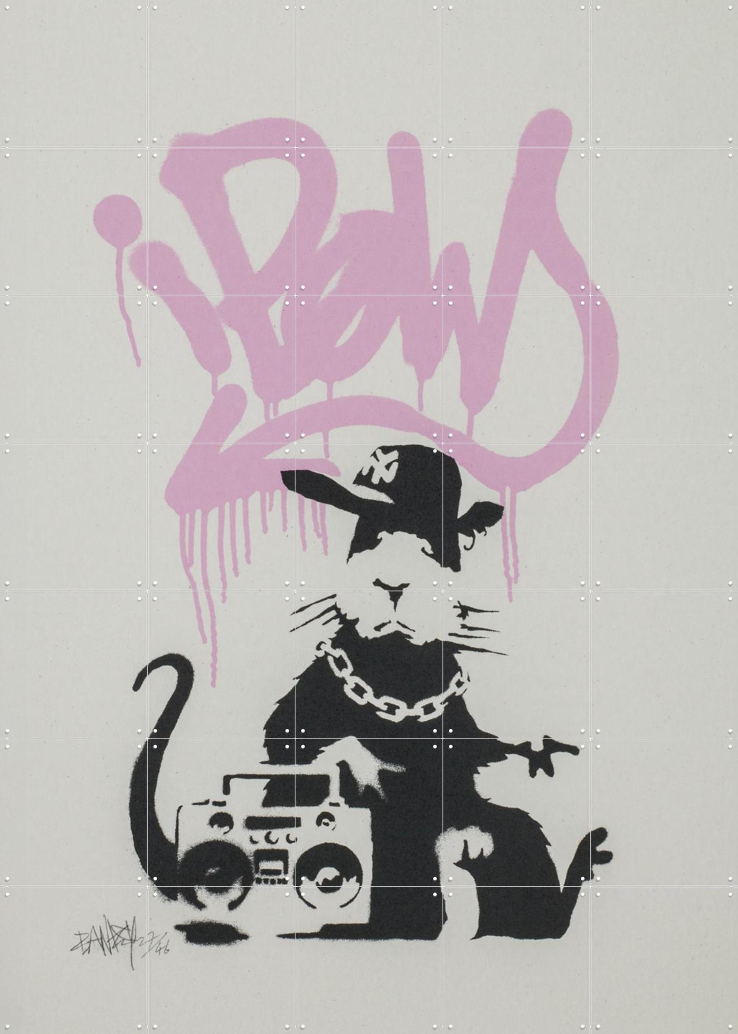 Gangsta Rat, par Banksy - IXXI