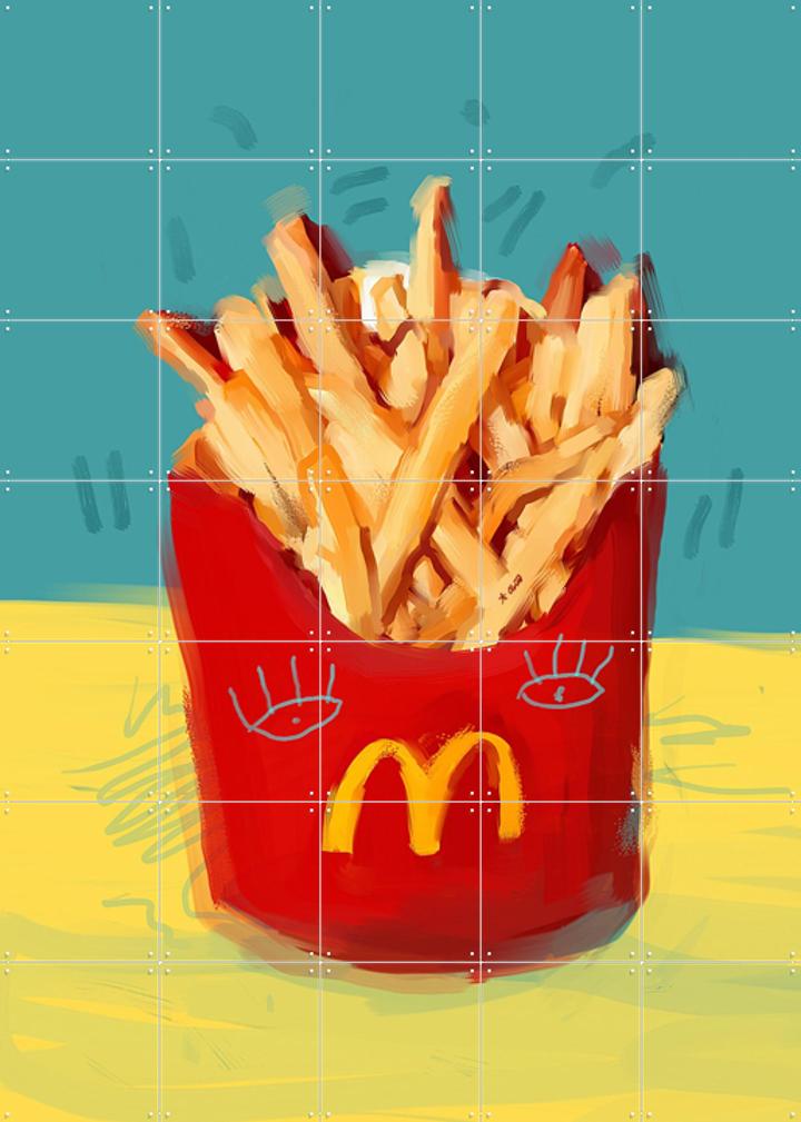 Mc Fries, by Pop-art by Tadej - IXXI
