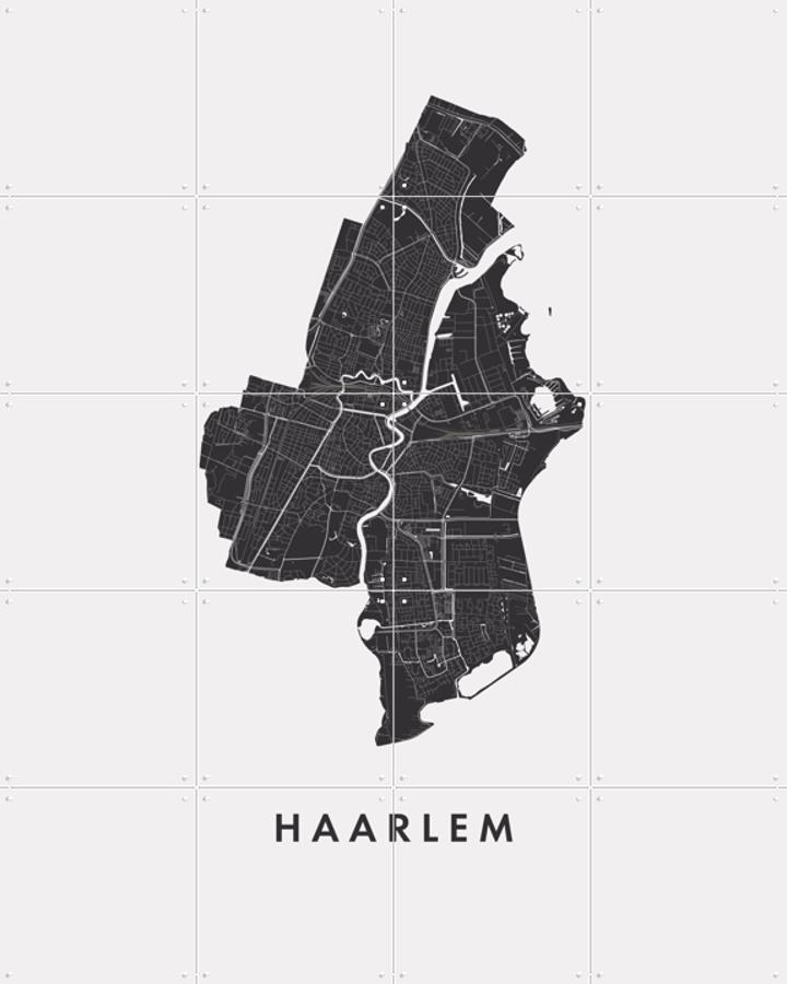 Haarlem City Map, par Art in Maps - IXXI