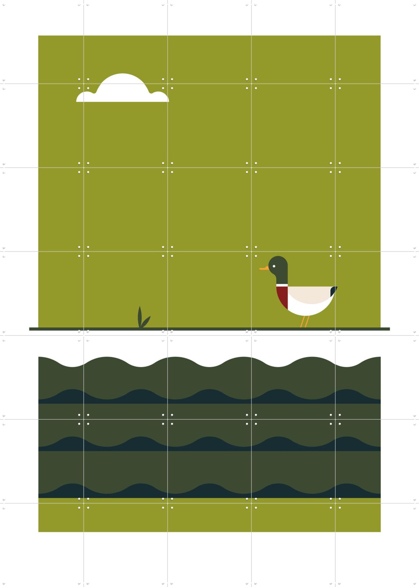 The Big 5 - duck By Studio Kars + Boom | Wall Art & Art Prints | IXXI