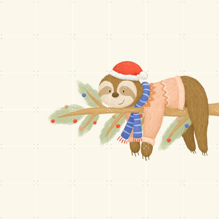 Christmas Sloth, by Studio Phie - IXXI