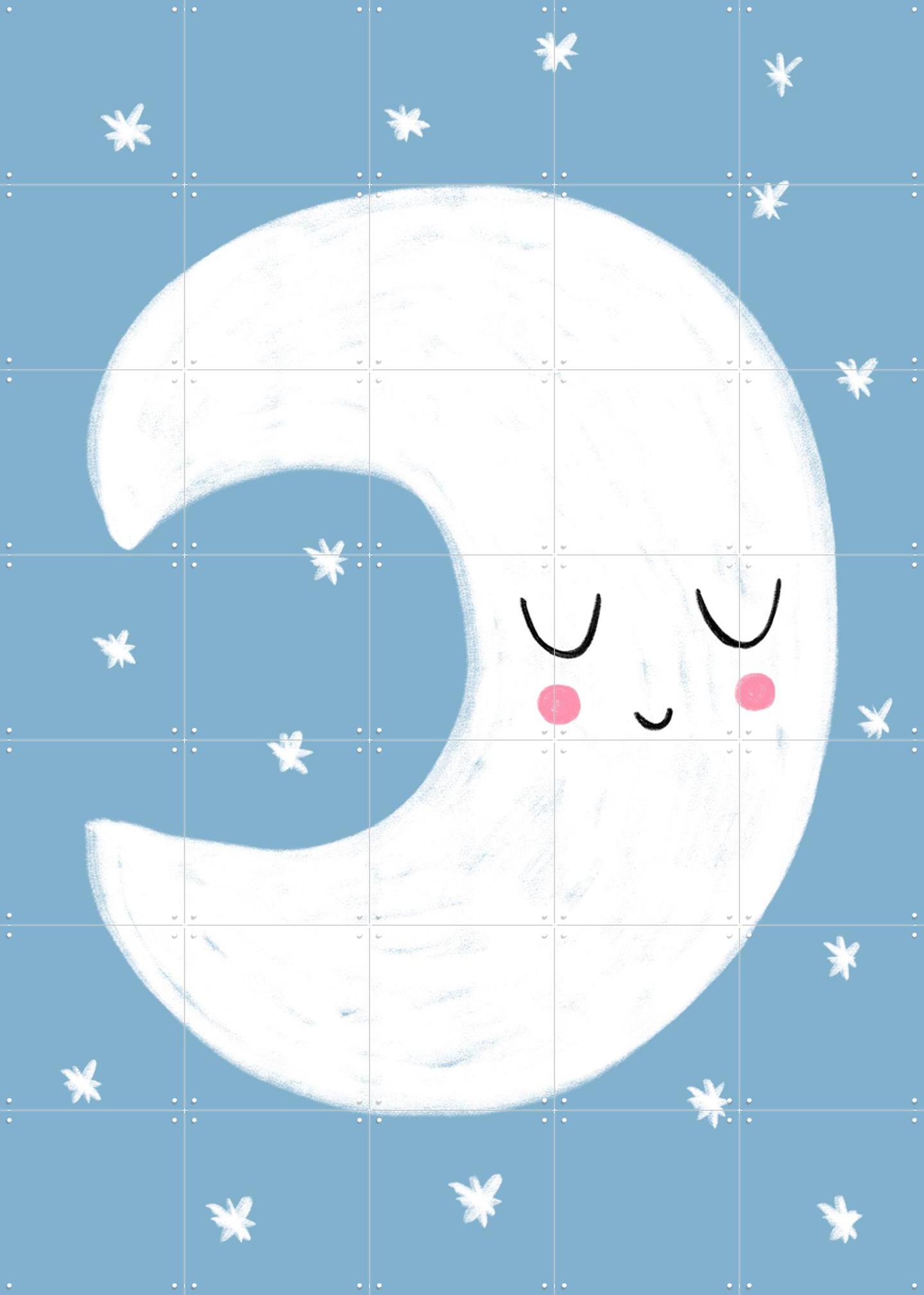 Little Blue Moon By BAINAI | Wall Art & Art Prints | IXXI