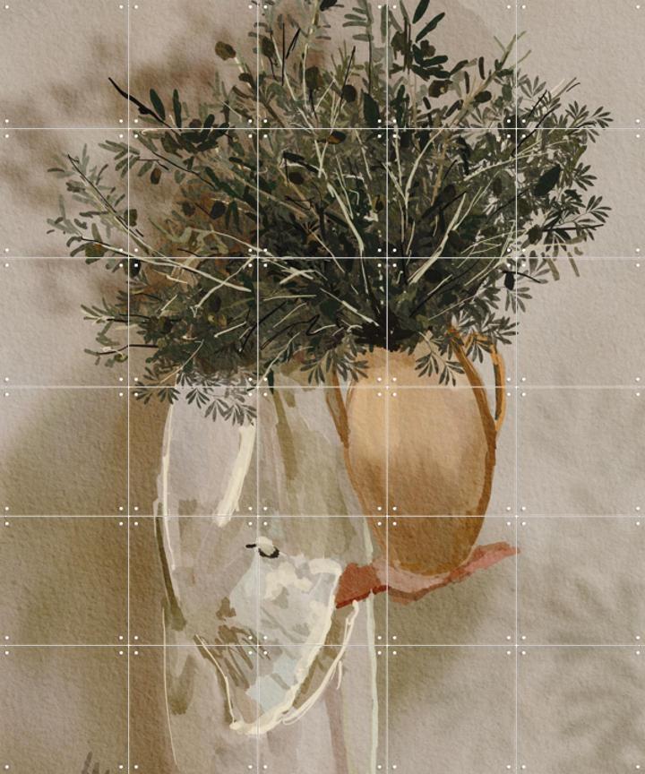 Olive lady, door Ekaterina Zagorska - IXXI