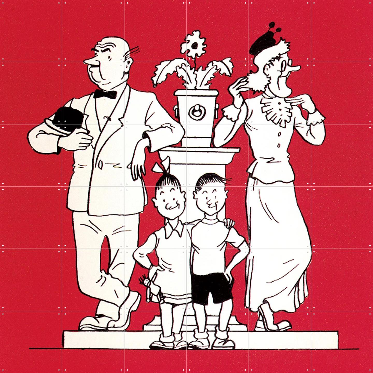 Suske en Wiske klassiek schilderij By Suske and Wiske | Wall Art & Art ...