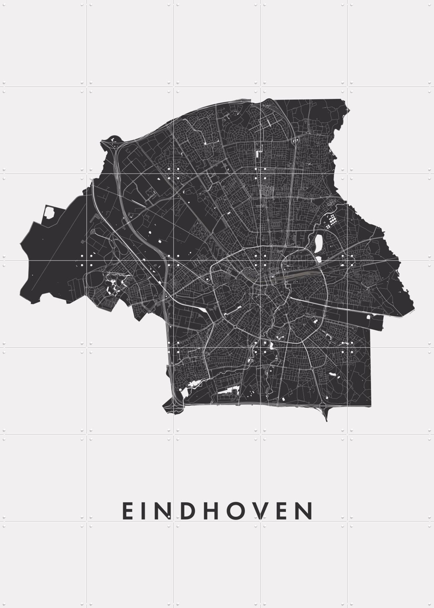 Eindhoven City Map By Art in Maps | Wall Art & Art Prints | IXXI