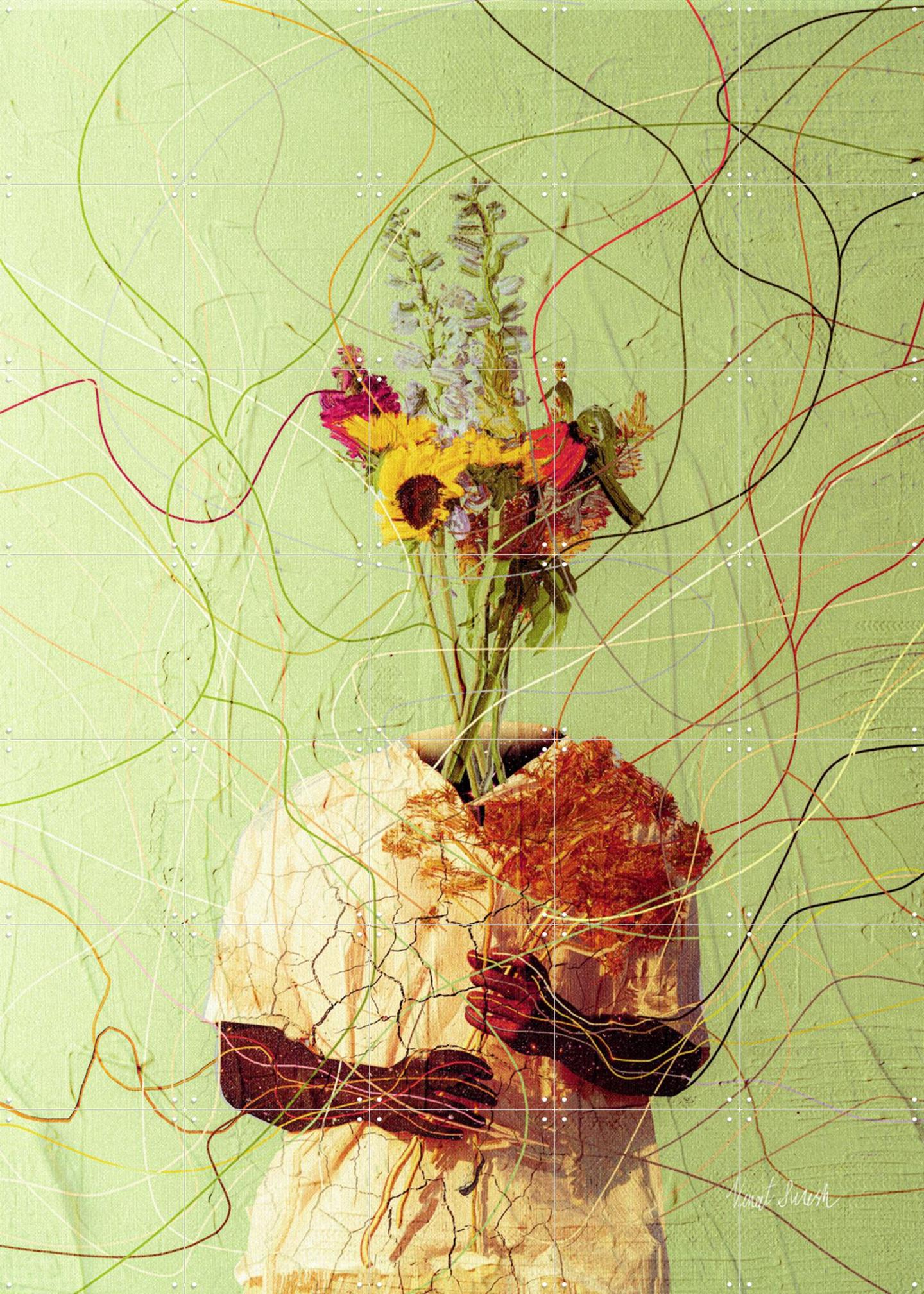 Flower Veins By Vineet Suresh | Wall Art & Art Prints | IXXI