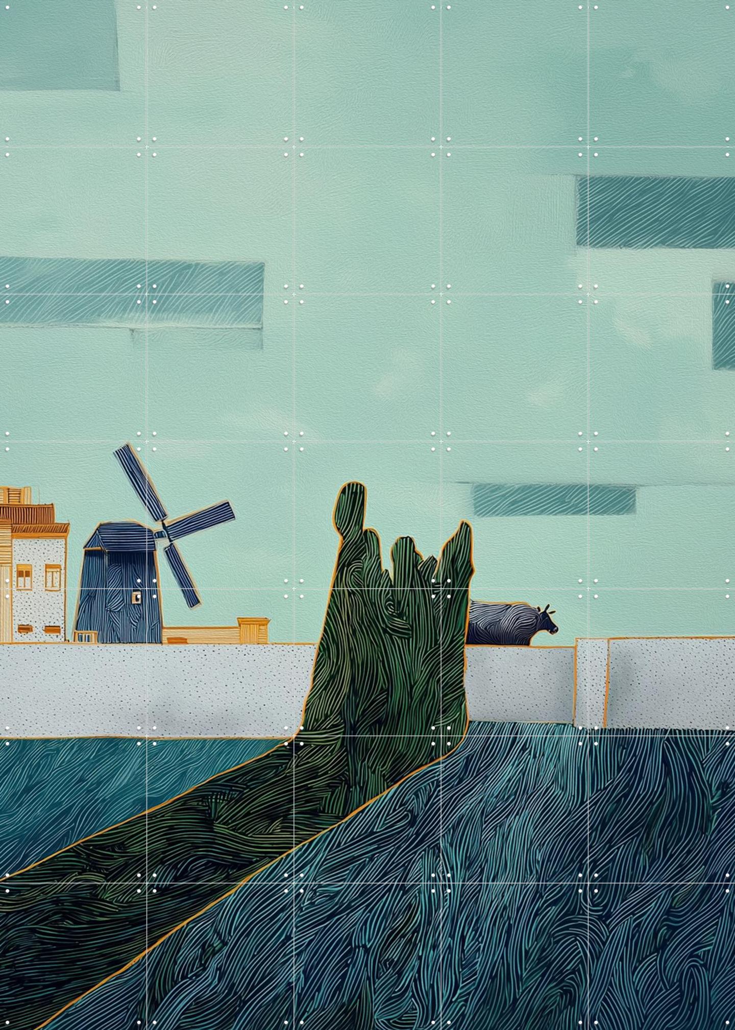 Polder 1, par Artclaud - IXXI