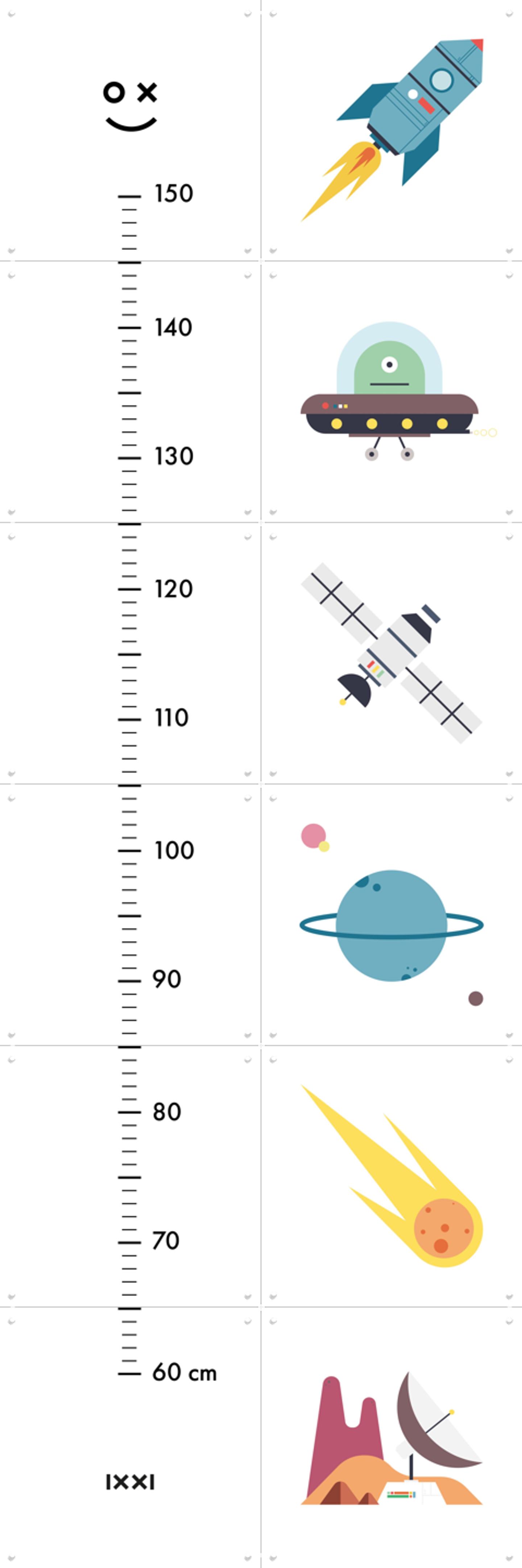 Space Growth Chart By Studio Kars + Boom | Wall Art & Art Prints | IXXI