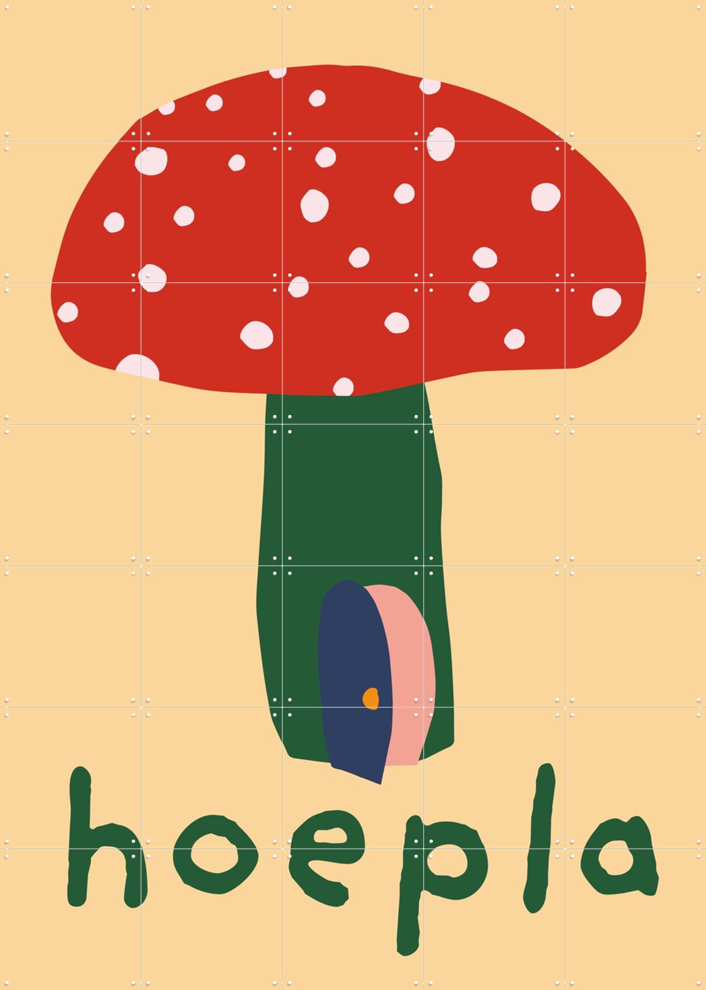 Hoepla Groen Par Mella Mella | Tableaux & Affiches murales | IXXI