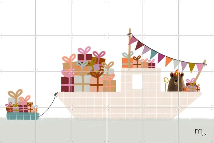 Pakjesboot, by Miek Illustreert - IXXI