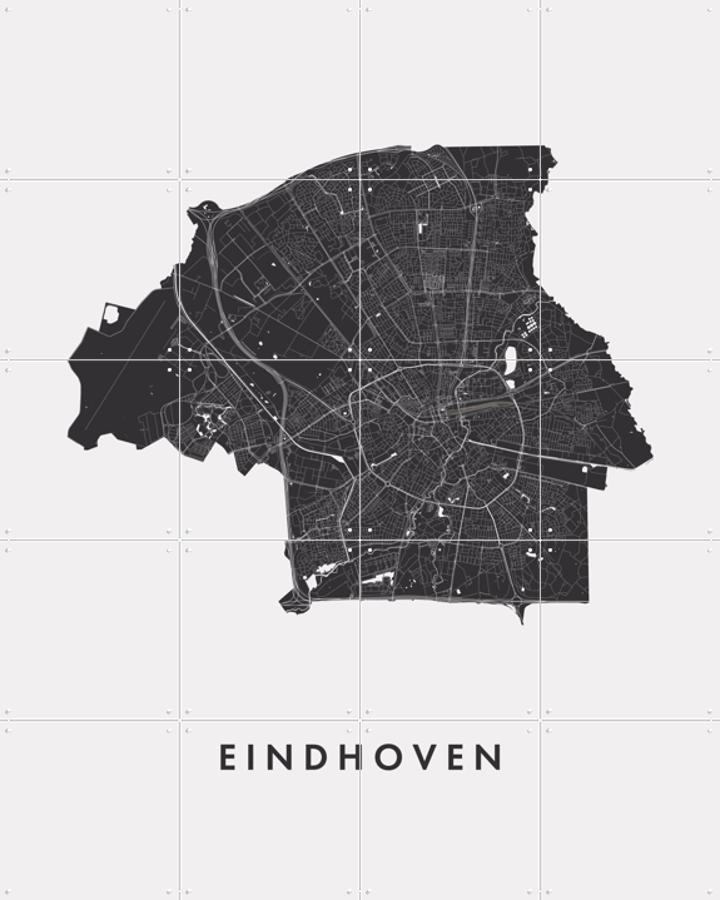 Eindhoven City Map, by Art in Maps - IXXI
