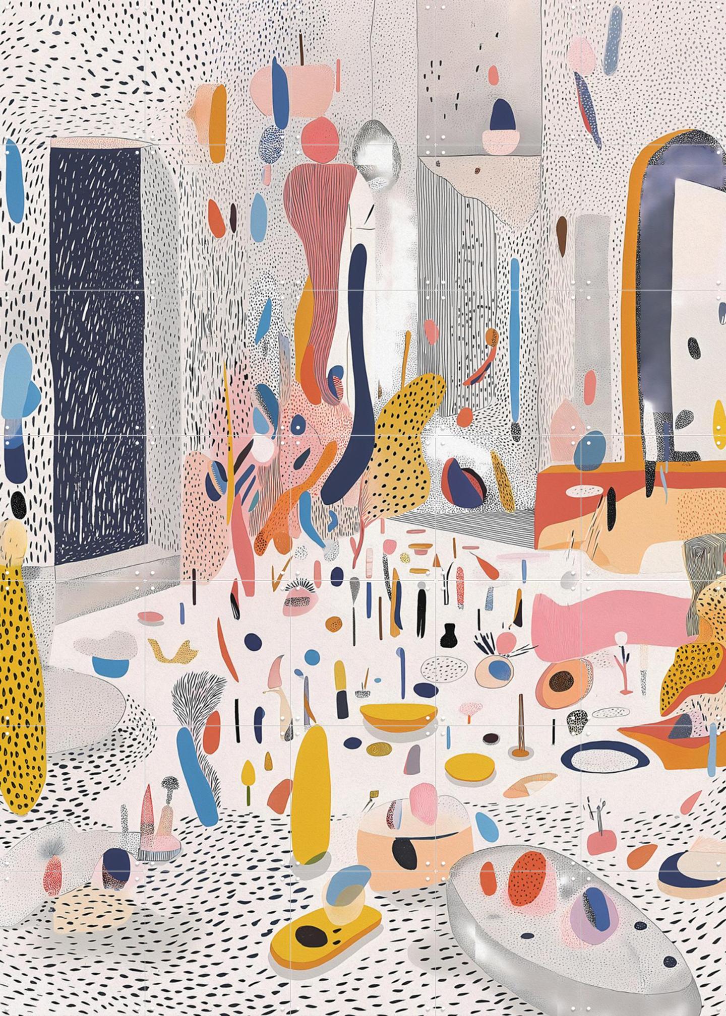 Plaza Patterns By Artclaud | Wall Art & Art Prints | IXXI