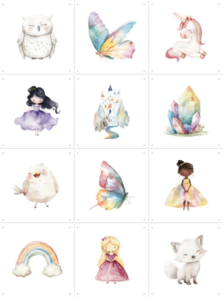 Princess Collage Box, by IXXI - IXXI