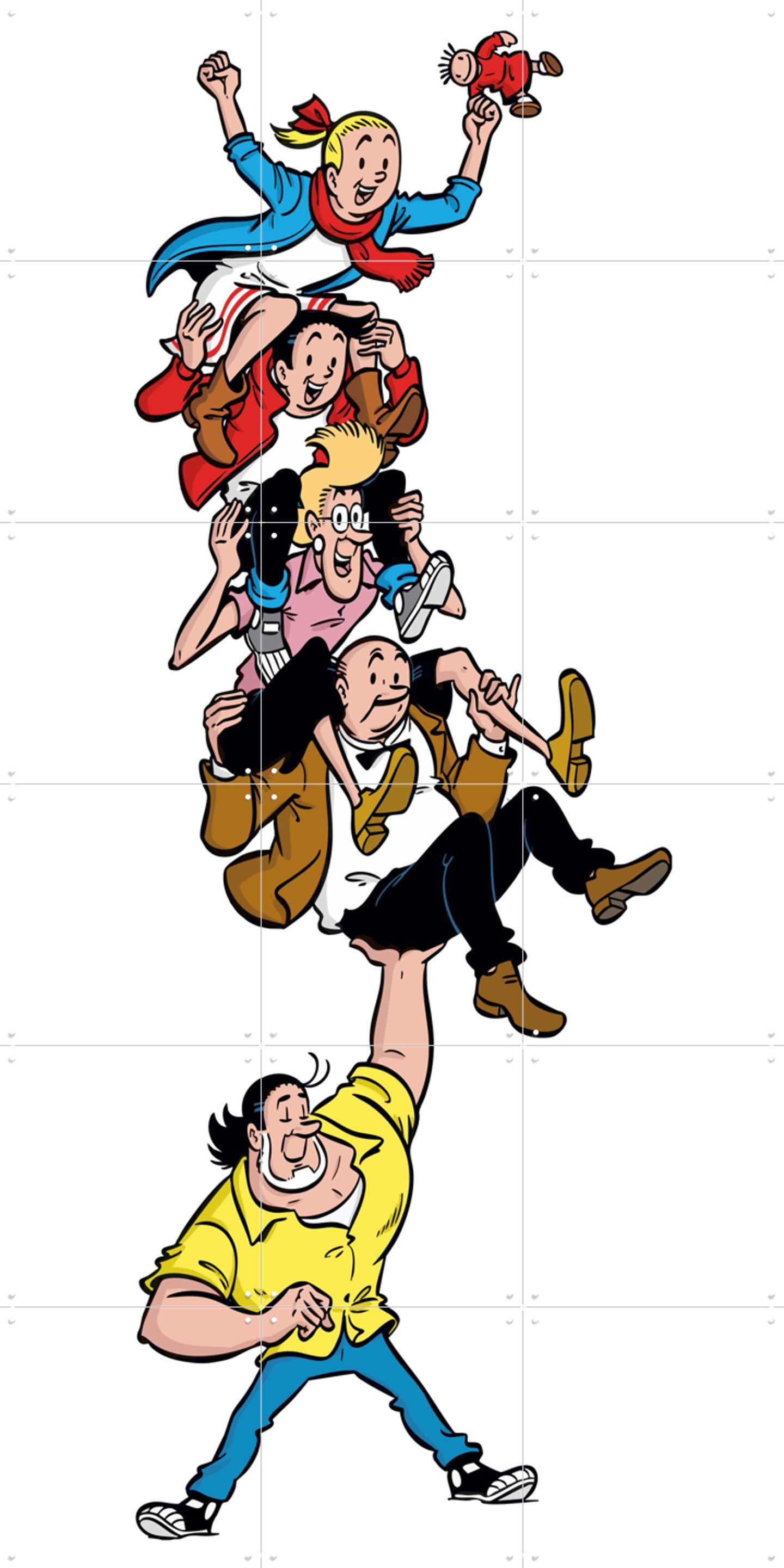 Suske en Wiske: de Vriendentoren By Suske and Wiske | Wall Art & Art ...