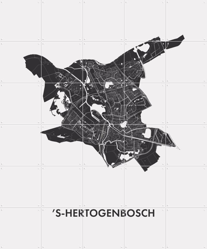 's-Hertogenbosch City Map, by Art in Maps - IXXI
