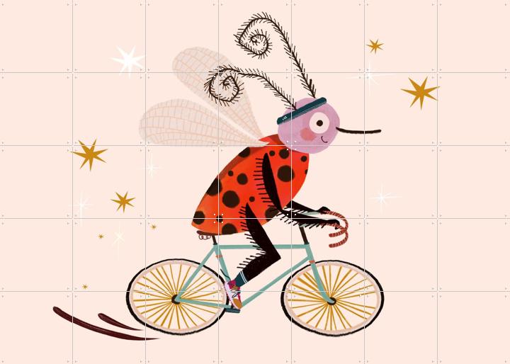 Insect on Bike, by Lena Addink - IXXI