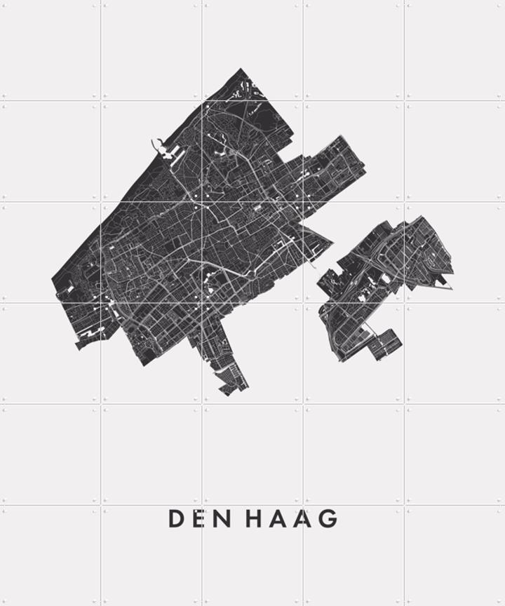 Den Haag City Map, by Art in Maps - IXXI
