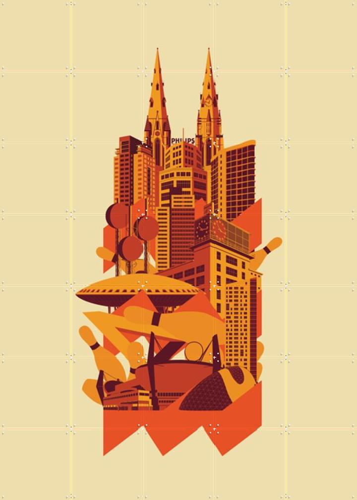 Eindhoven Icons, by Nieki van Diepen & Art in Maps - IXXI