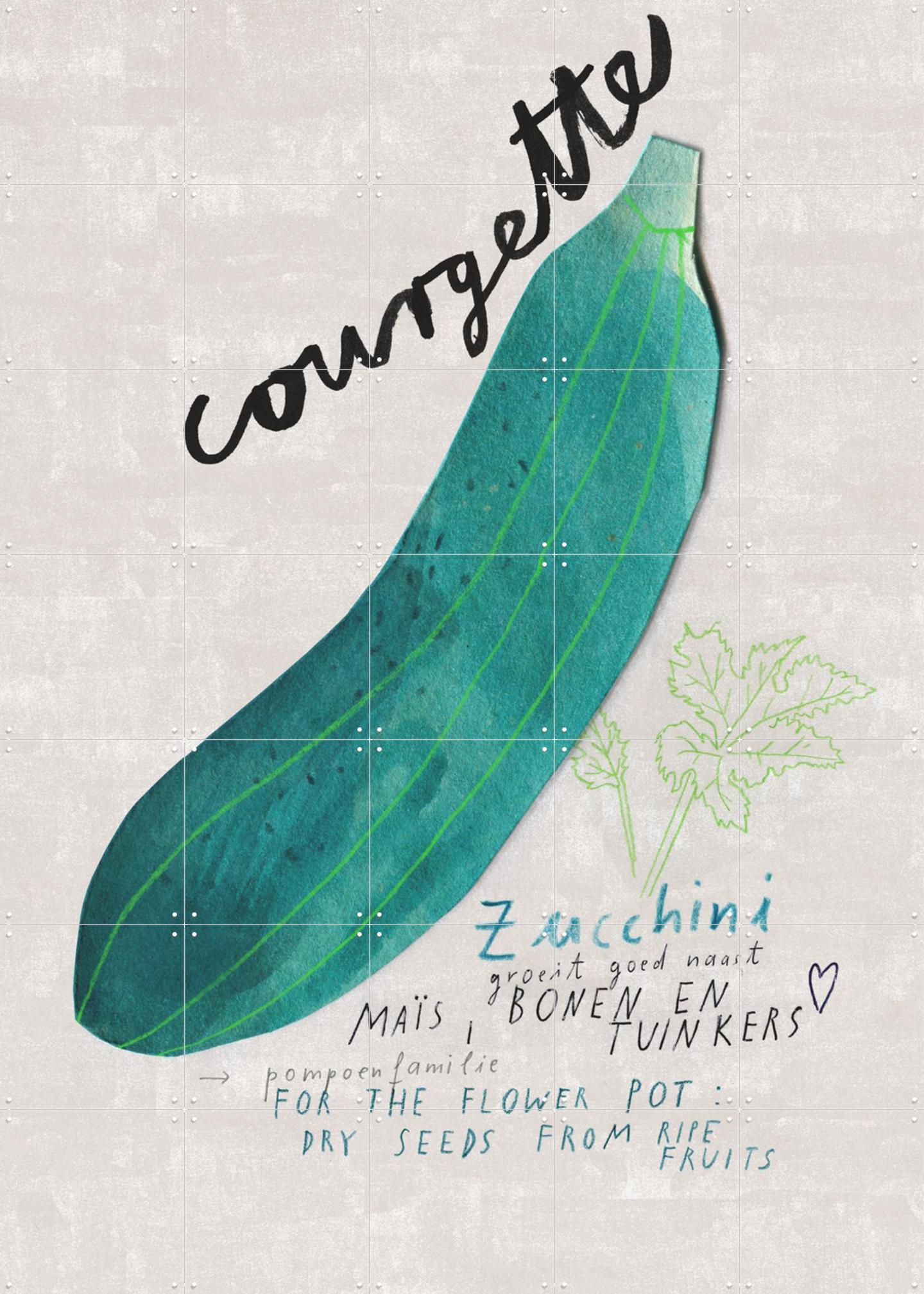 Courgette NL By Signorinah | Wall Art & Art Prints | IXXI