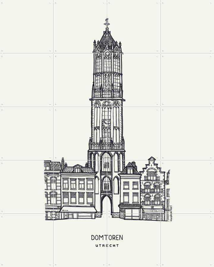 Domtoren, par Huisportret & Art in Maps - IXXI
