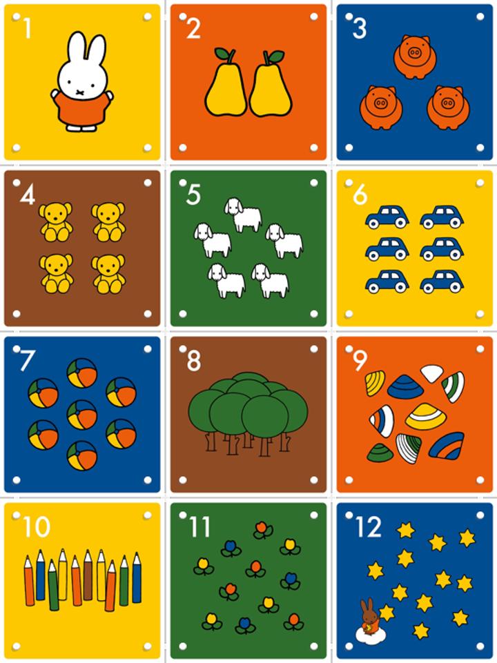 Miffy 123 Collage Box, by Miffy - IXXI