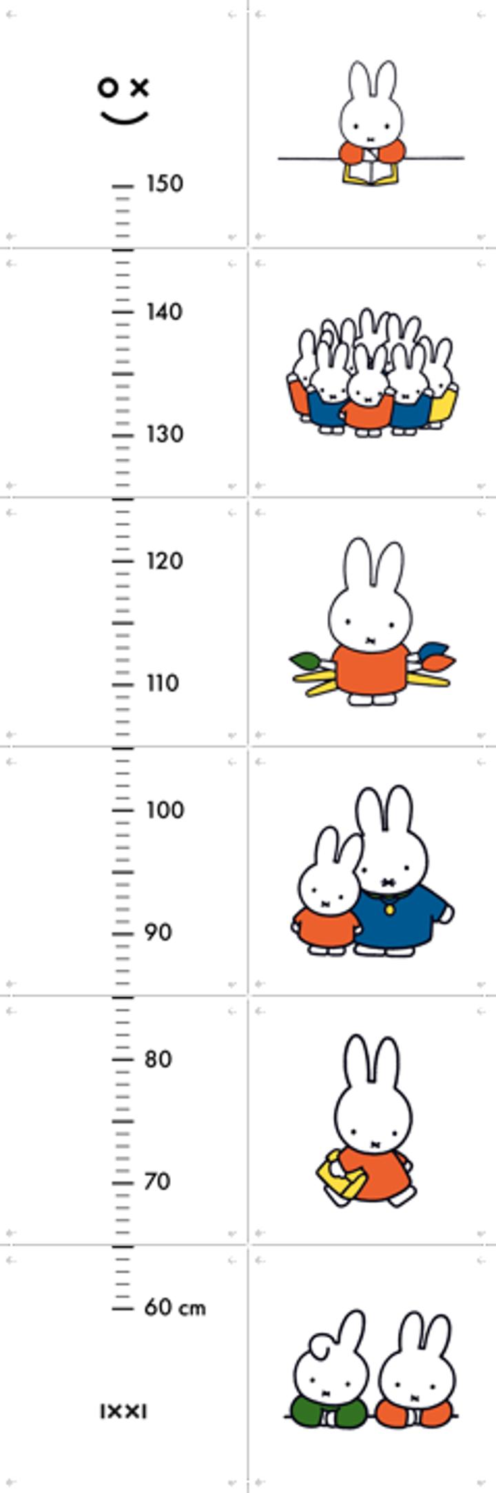 Miffy at School Growth Chart, by Miffy - IXXI